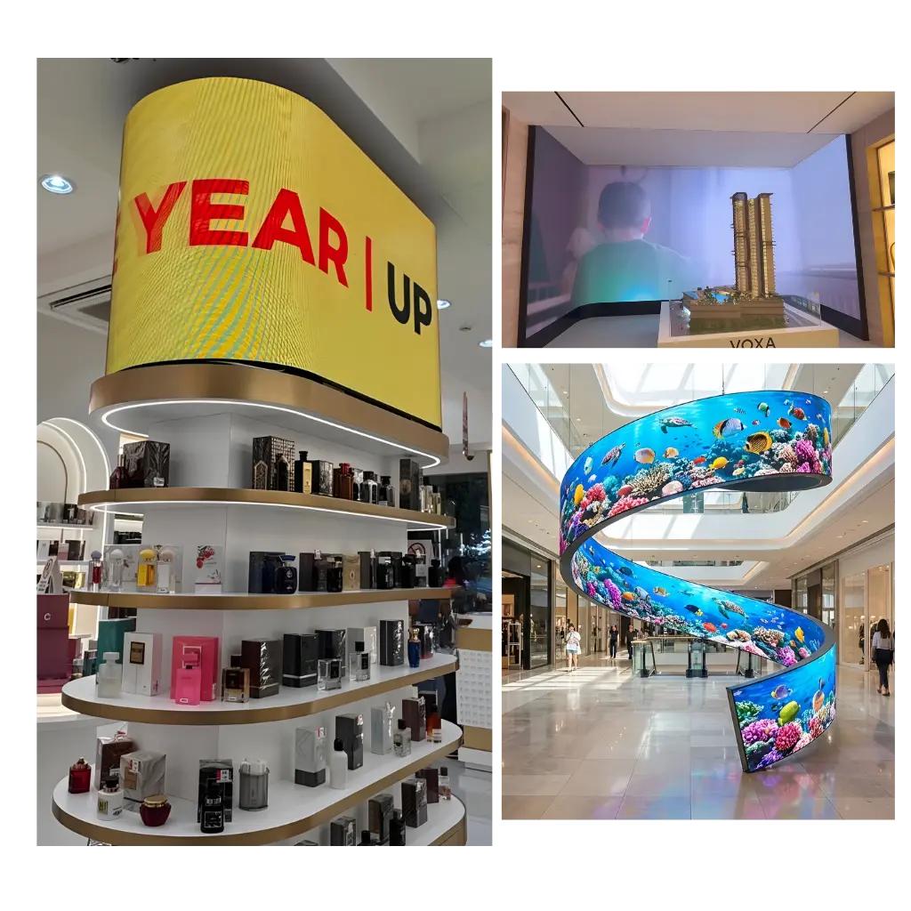 Flexible LED display screen – Flexible LED screens